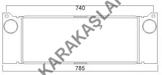 VİTO SERİSİ W639 İNTERCOLLER RADYATÖRÜ 2004-2014 YEDEK PARÇA